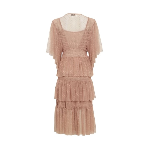 Crow Cloth | Dresses | Crow Cloth Rose Mesh Lace Dress | Poshmark